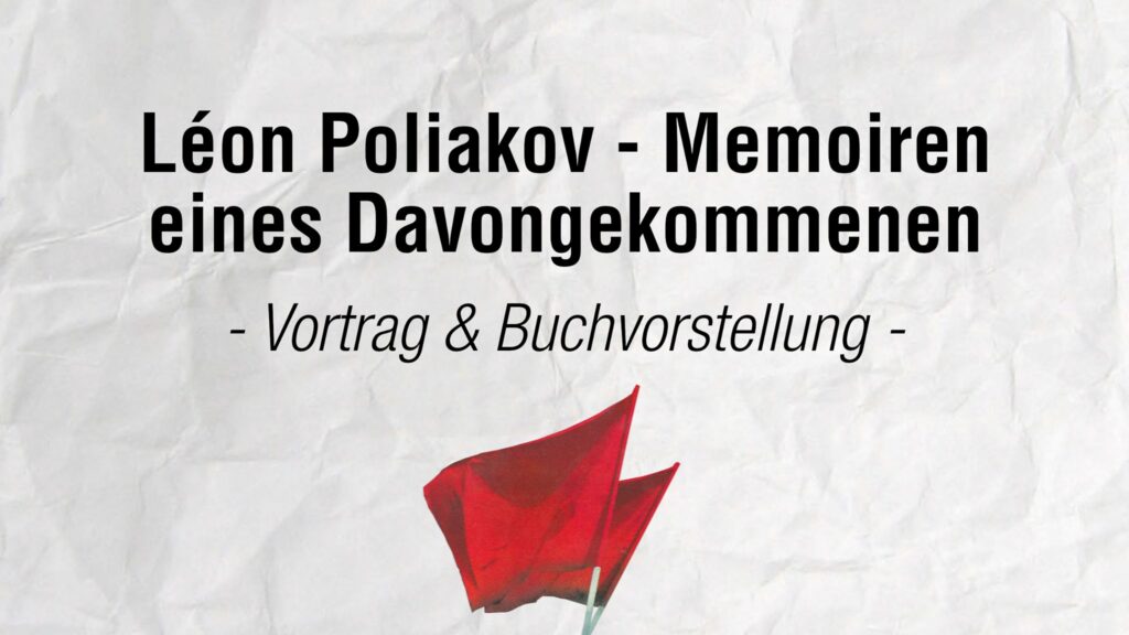 Samstag, 26. Oktober 2019, 19 Uhr, Vortrag und Buchvorstellung: Léon ...